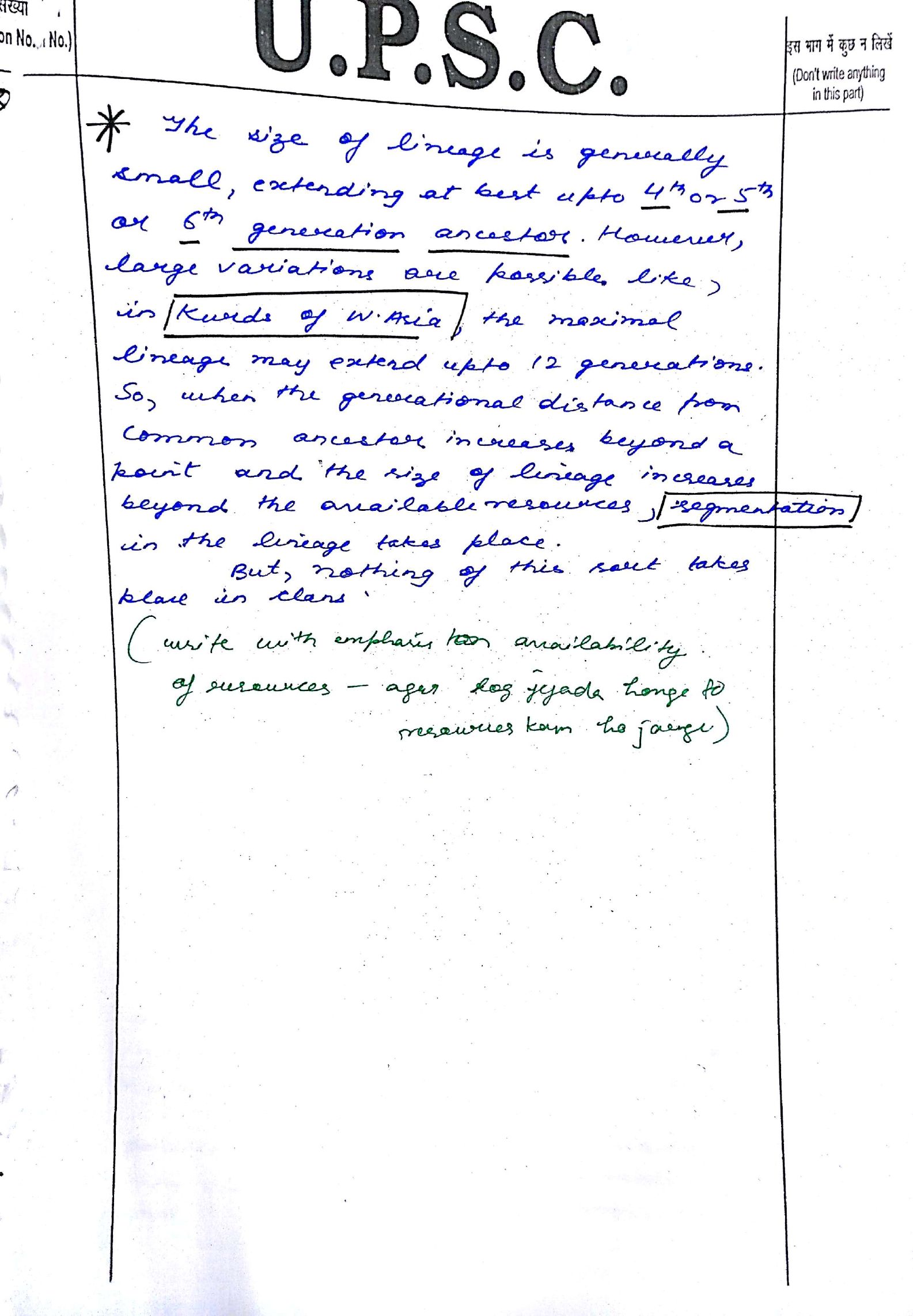 Clan is exogamous division of a tribe, and the members of which are ...